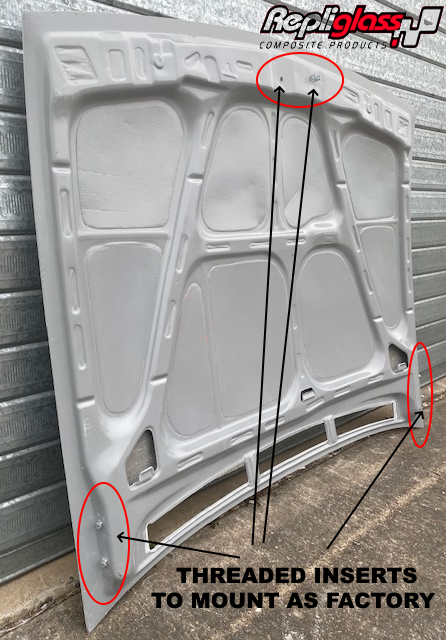 HOLDEN COMMODORE VL STANDARD BONNET FULL FIBREGLASS – Repliglass Pty Ltd