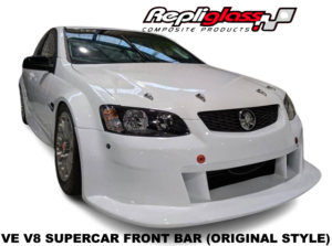 HOLDEN COMMODORE VE SERIES 1 V8 SUPERCAR RACE CAR FRONT BUMPER BAR AIR ...