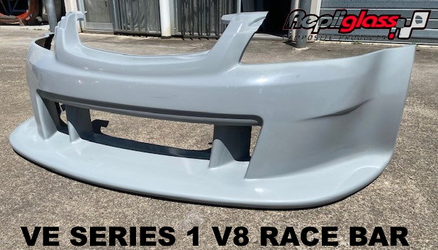 HOLDEN COMMODORE VE SERIES 1 V8 SUPERCAR RACE CAR FRONT BUMPER BAR AIR ...