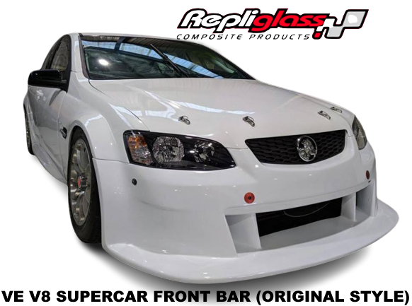 HOLDEN COMMODORE VE SERIES 1 V8 SUPERCAR RACE CAR FRONT BUMPER BAR AIR ...