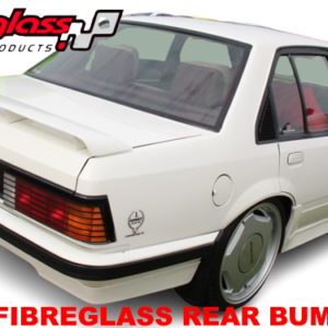 HOLDEN COMMODORE VH SL/E FIBERGLASS REAR BUMPER BAR WITH END CAPS ...