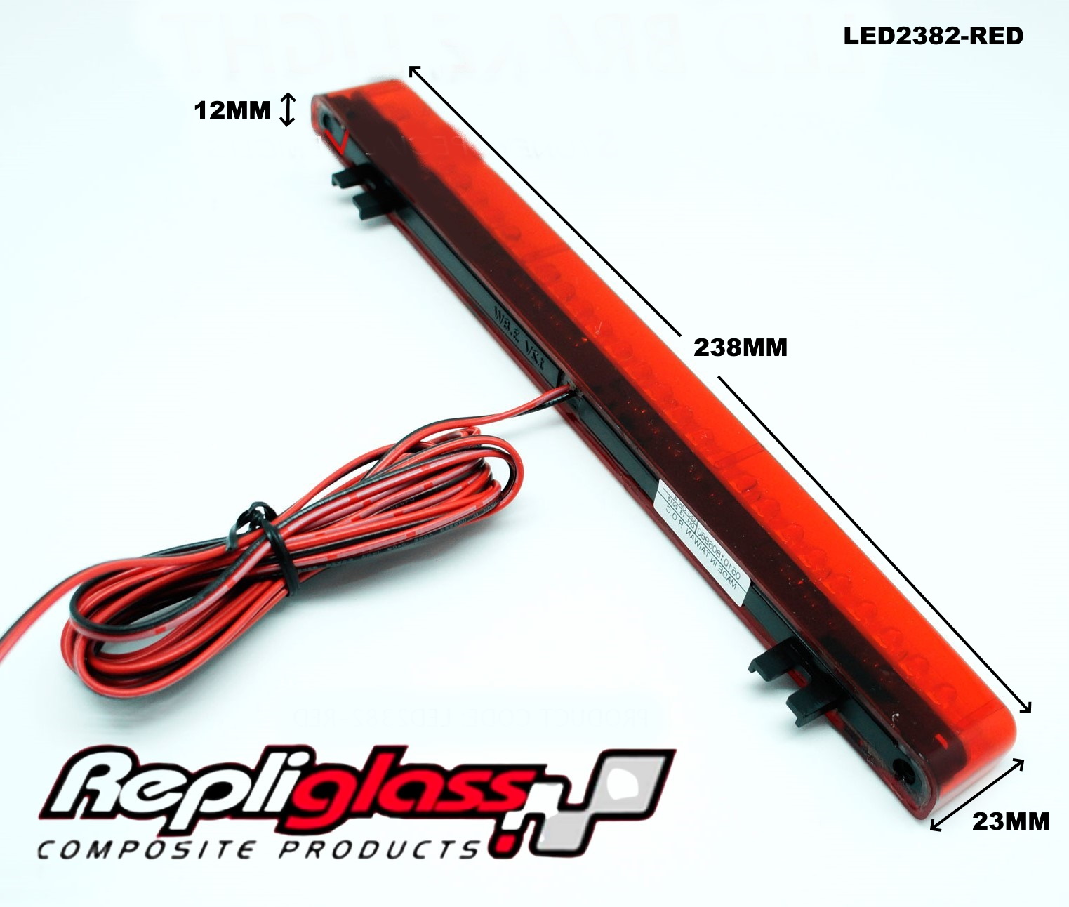 SPOILER WING REPLACEMENT BRAKE LIGHT LED2382 – Repliglass Pty Ltd