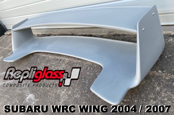 SUBARU WRX WRC STI STYLE REAR RALLY WING SPOILER TO SUIT 04 - 07 MODELS ...