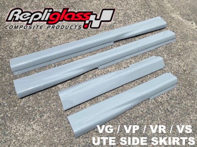 HOLDEN COMMODORE VP UTE SIDE SKIRTS (Two piece) – Repliglass Pty Ltd