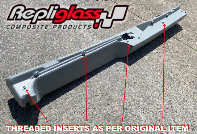 FORD FALCON BA UTE XR6 XR8 REAR CENTER LOWER SKIRT SPOILER – Repliglass ...