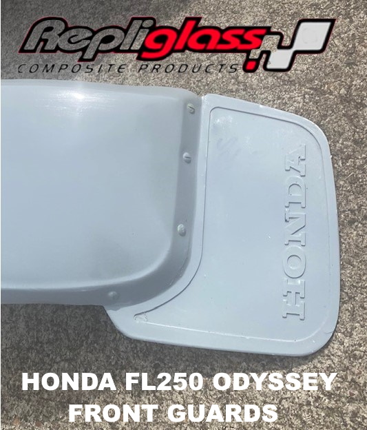 HONDA FL250 ODYSSEY FRONT MUD GUARD FENDERS 1977 to 1984 – Repliglass ...