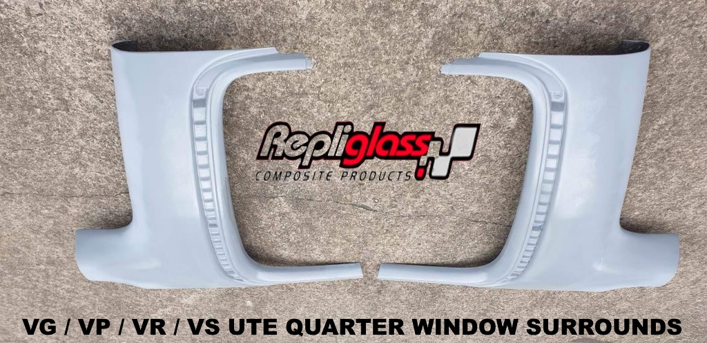 HOLDEN COMMODORE VG / VP / VR / VS UTE REAR QUARTER WINDOW SURROUNDS ...