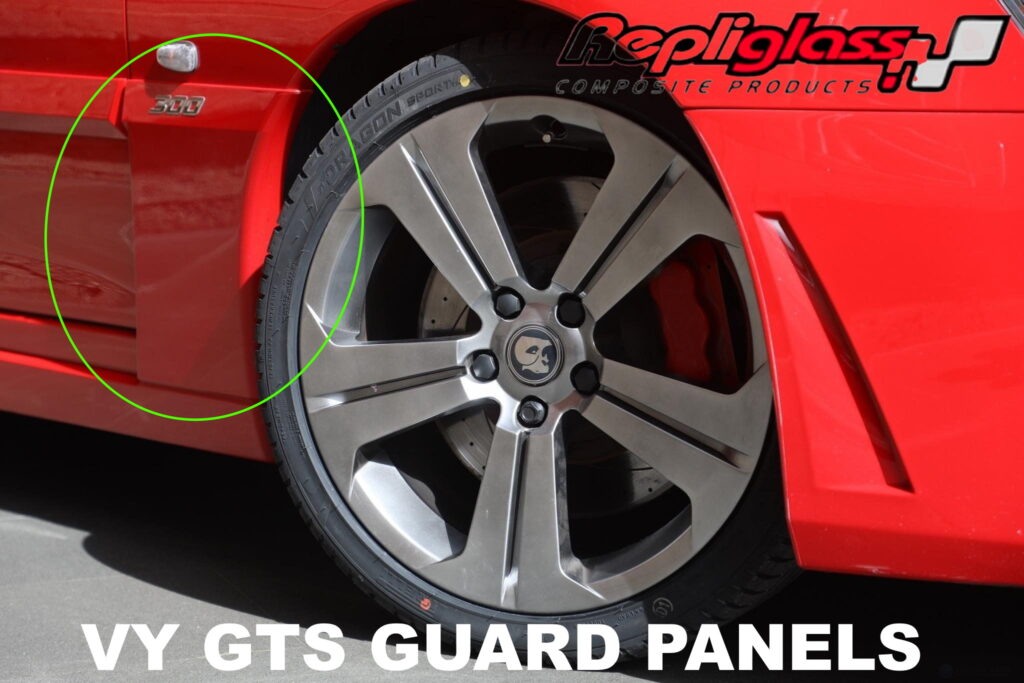 HOLDEN COMMODORE VY GUARD PANELS AND DOOR STIPS GTS – Repliglass Pty Ltd