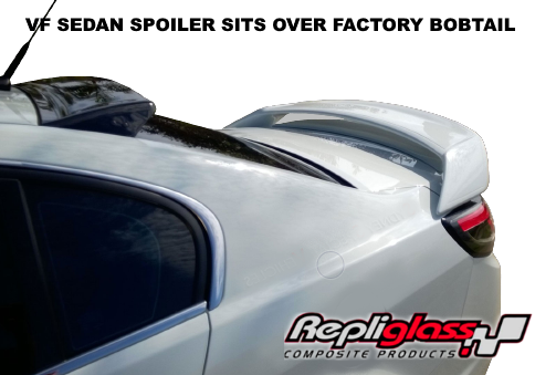HOLDEN COMMODORE VF SEDAN REAR BOOT SPOILER WING (fits over your ...