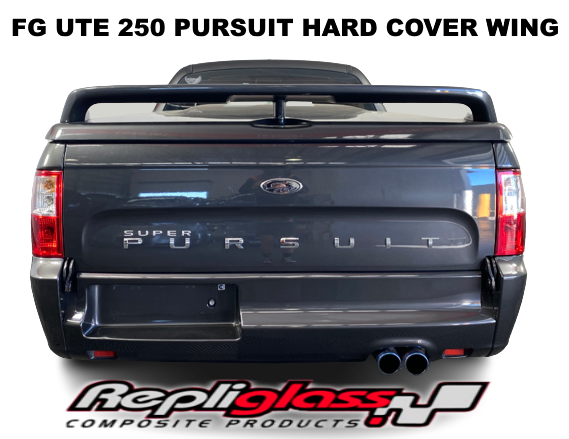 FORD FALCON FG UTE HARD COVER REAR WING SPOILER 250 PURSUIT STYLE XR6 ...