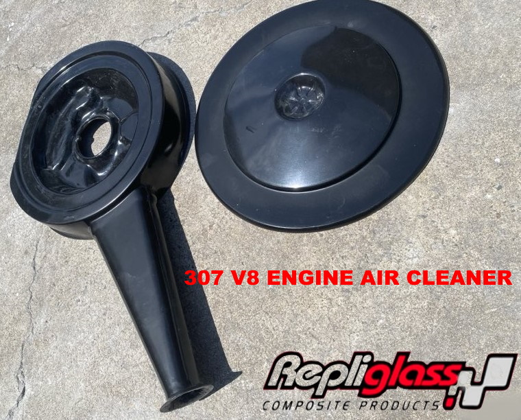HOLDEN HK 307 AIR CLEANER TO SUIT 307 2 BARREL ROCHESTER CARBURETOR GTS ...