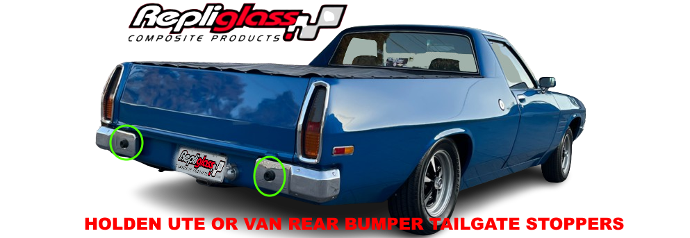 HOLDEN HQ HJ HX HZ WB RUBBER REAR BUMPER BAR BUMP STOPS TAILGATE free ...