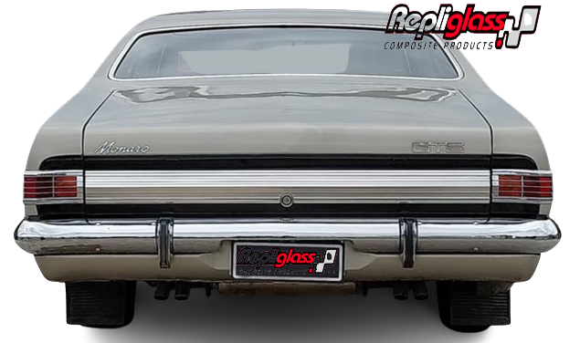 HOLDEN HK PREMIER AND MONARO COUPE GTS ALUMINIUM BOOT MOULD GARNISH ...