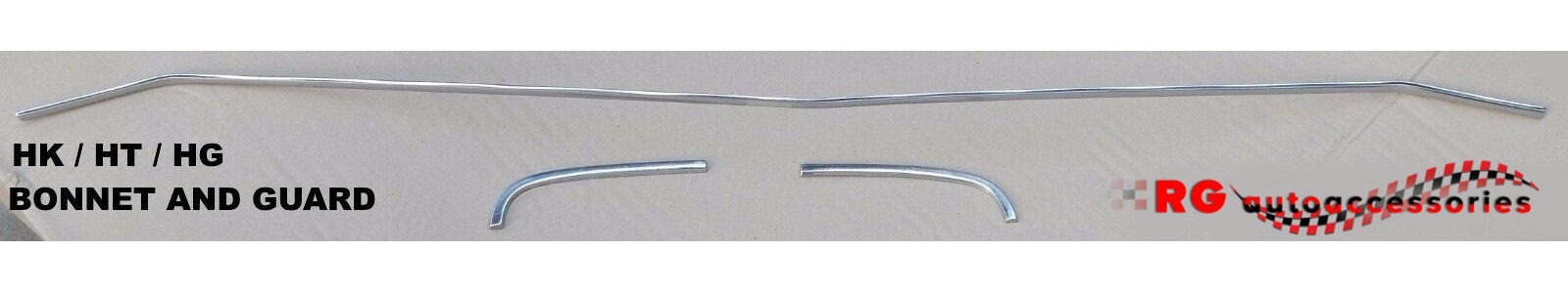 HOLDEN HK HT HG MONARO KINGSWOOD PREMIER GTS BONNET EYEBROW MOULDS ...