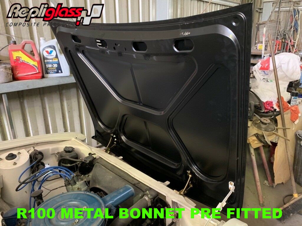 MAZDA R100 M10A SUIT 1000 1200 1300 METAL STEEL BONNET QUALITY new ...