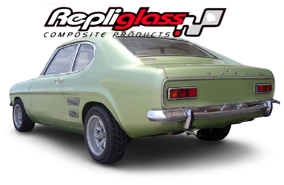 FORD CAPRI GT MK1 REAR BRAKE TAIL LIGHT+BRAKE LIGHT LENSES KIT 2 PIECE ...