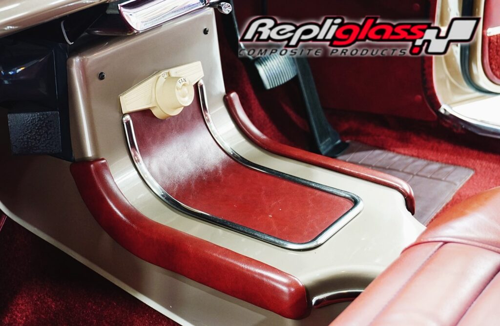 HOLDEN EH / EJ PREMIER CENTER CONSOLE INTERIOR SIDE PADS IN FIBREGLASS ...