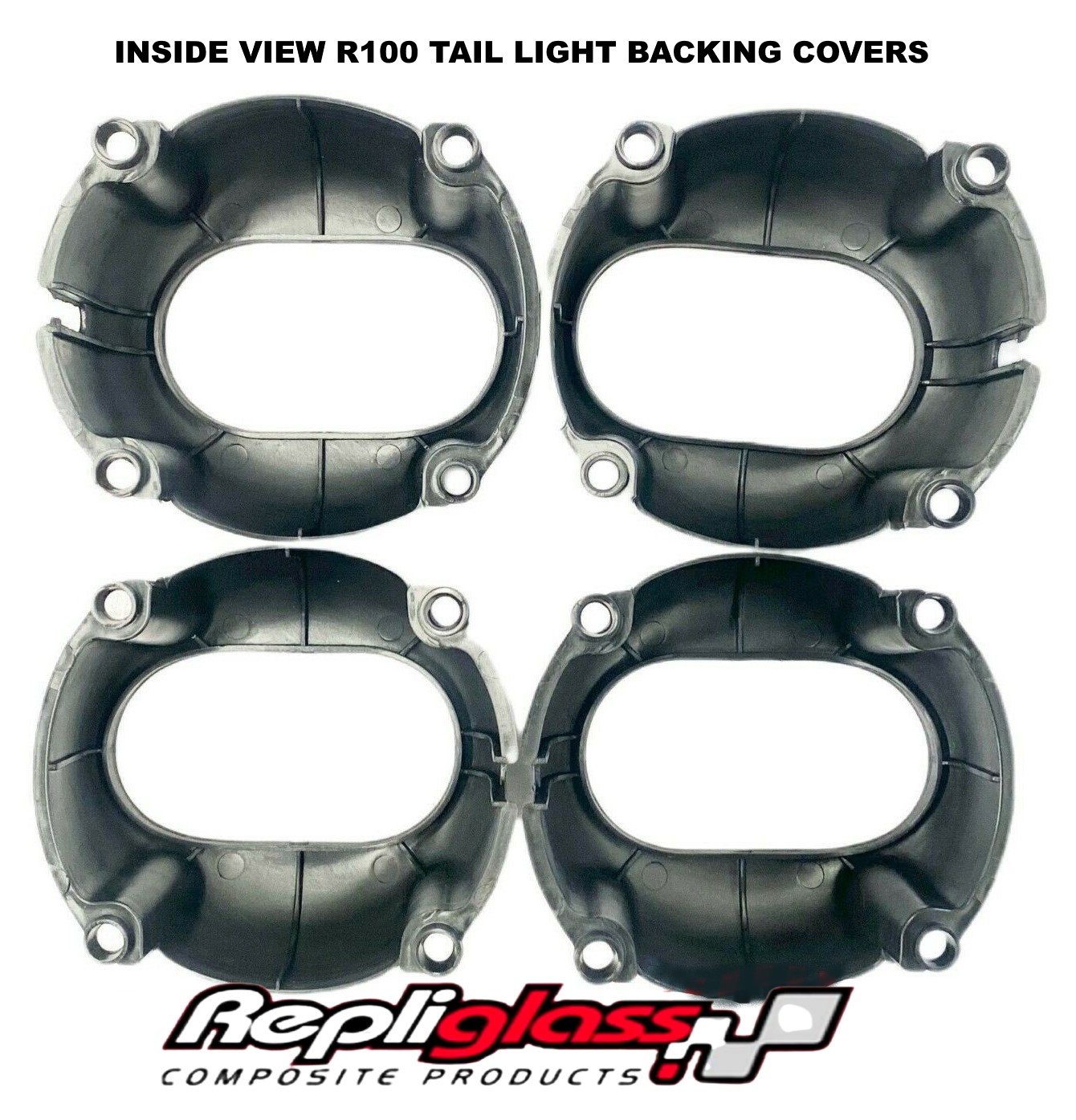 MAZDA RX100 and RX2 CAPELLA SEDAN COUPE REAR TAIL LIGHTS BACKING COVERS ...