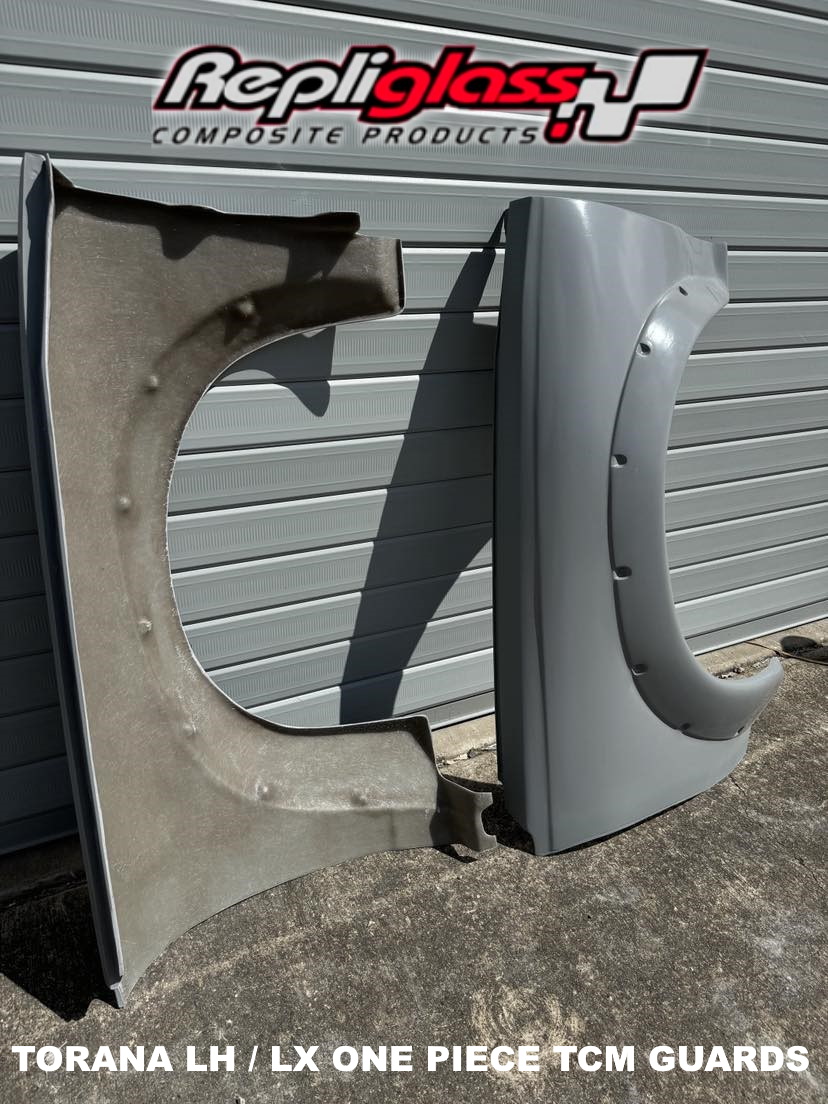 HOLDEN TORANA LH / LX TCM TOURING CAR MASTERS FRONT FENDER MUD GUARDS ...