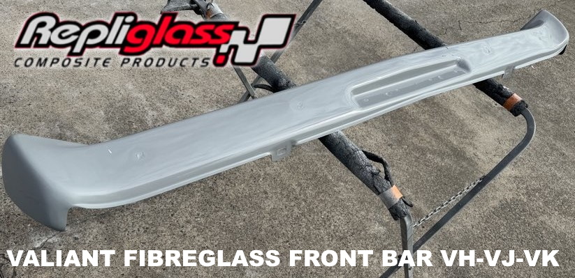 VALIANT CHARGER VH VJ VK FRONT BUMPER BAR FIBREGLASS – Repliglass Pty Ltd