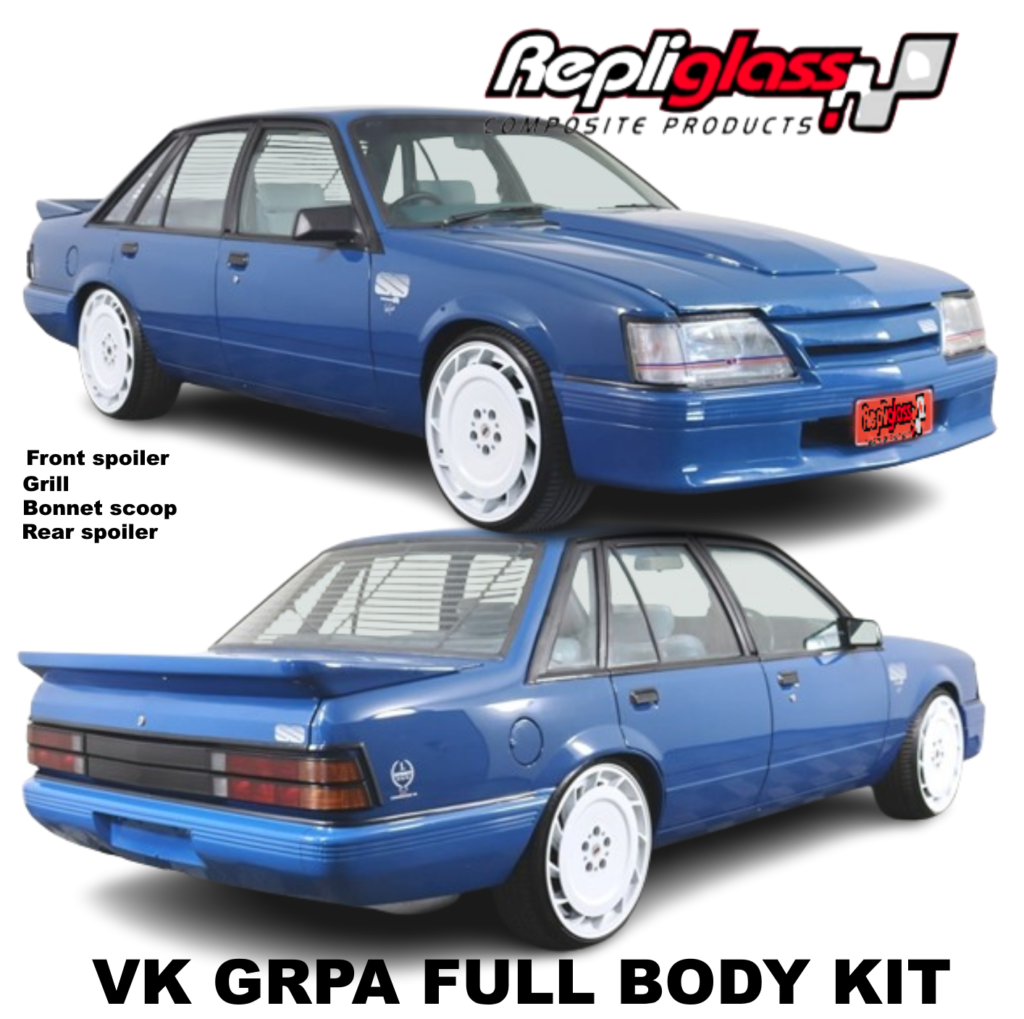 HOLDEN COMMODORE VK SEDAN GRPA GROUP A COMPLETE BODYKIT SPOILERS 4 ...
