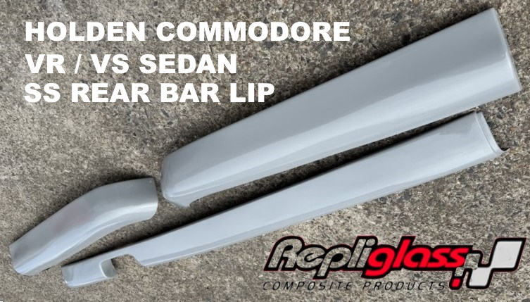 HOLDEN COMMODORE VR / VS SEDAN 3 piece SS and S PAC REAR BUMPER BAR ADD ...