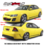 HOLDEN COMMODORE VZ SEDAN CLUBBY BODYKIT WITH SENATOR WING 7 PIECE KIT ...
