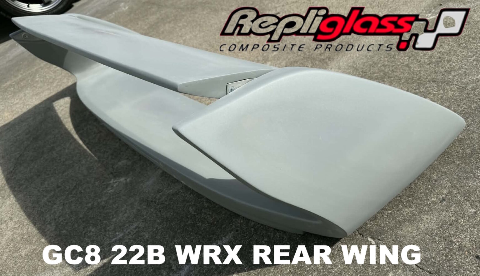 SUBARU WRX IMPREZA GC8 22B STYLE REAR BOOT SPOILER WING ADJUSTABLE ...
