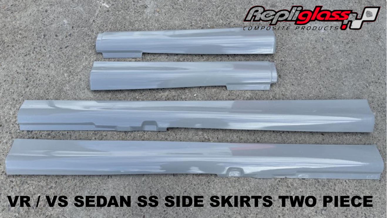 HOLDEN COMMODORE VR / VS SEDAN SS and S PAC STYLE SIDE SKIRTS TWO PIECE ...