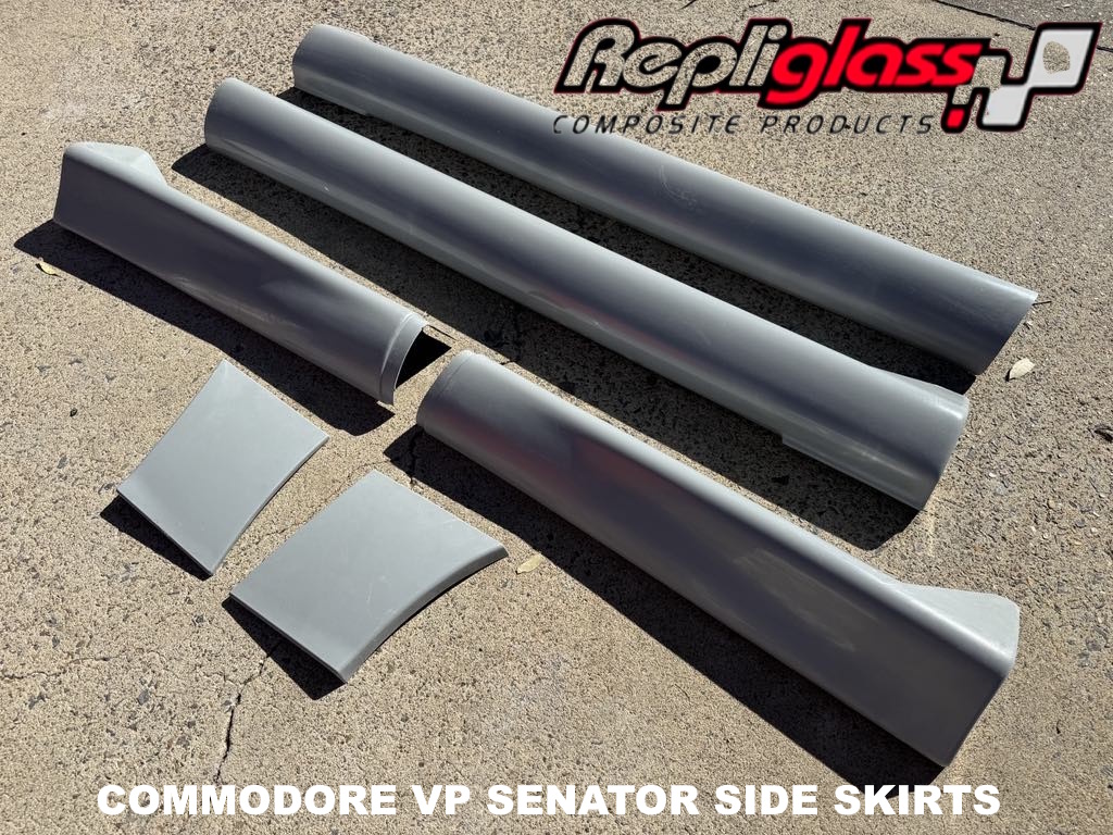 HOLDEN COMMODORE VP SENATOR SIDE SKIRTS AS PER ORIGINAL 6 PIECE KIT ...