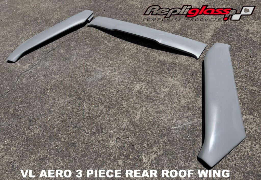 HOLDEN COMMODORE VL AERO ROOF SPOILER 3 PIECE WITH BRAKE LIGHT ...