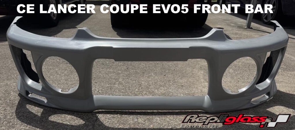MITSUBISHI LANCER CE COUPE EVO5 EVOLUTION FRONT BUMPER BAR SPOILER ...