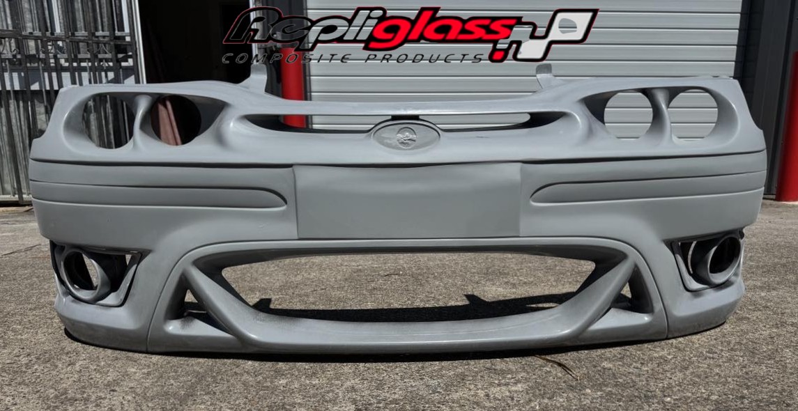 FORD FALCON EF EL XR6 XR8 FRONT BUMPER BAR BF TYPHOON STYLE ...