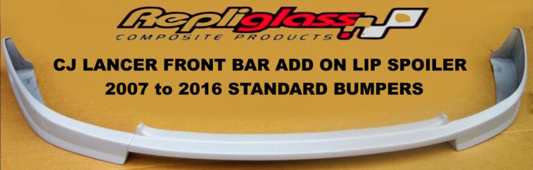 MITSUBISHI CJ LANCER FRONT LOWER BUMPER BAR ADD ON LIP FITS TO STANDARD ...