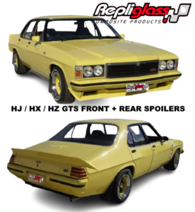 HOLDEN HJ / HX / HZ GTS SEDAN FRONT SPOILER+REAR SPOILER KIT PACKAGE ...
