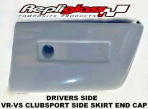 HOLDEN COMMODORE VR / VS SEDAN CLUBSPORT SIDE SKIRT END CAP DRIVERS ...